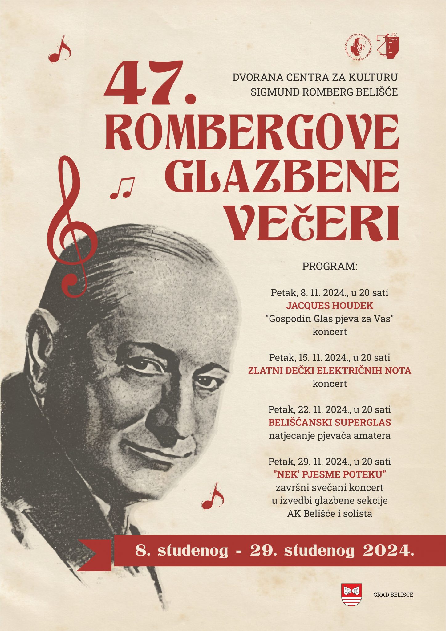 47. Rombergove glazbene večeri – program | Centar za kulturu Sigmund ...